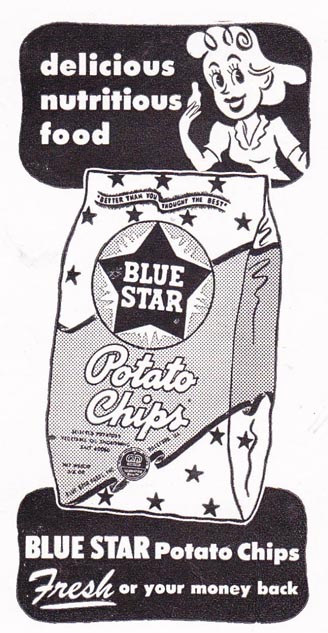 Blue Star Potato Chips – Museum of Crisps