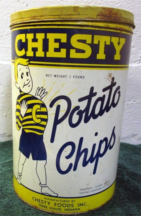 Some vintage potato crisp tins – Museum of Crisps