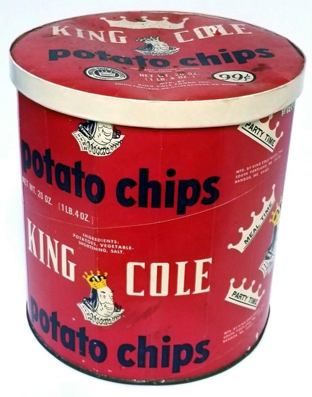 Some vintage potato crisp tins – Museum of Crisps