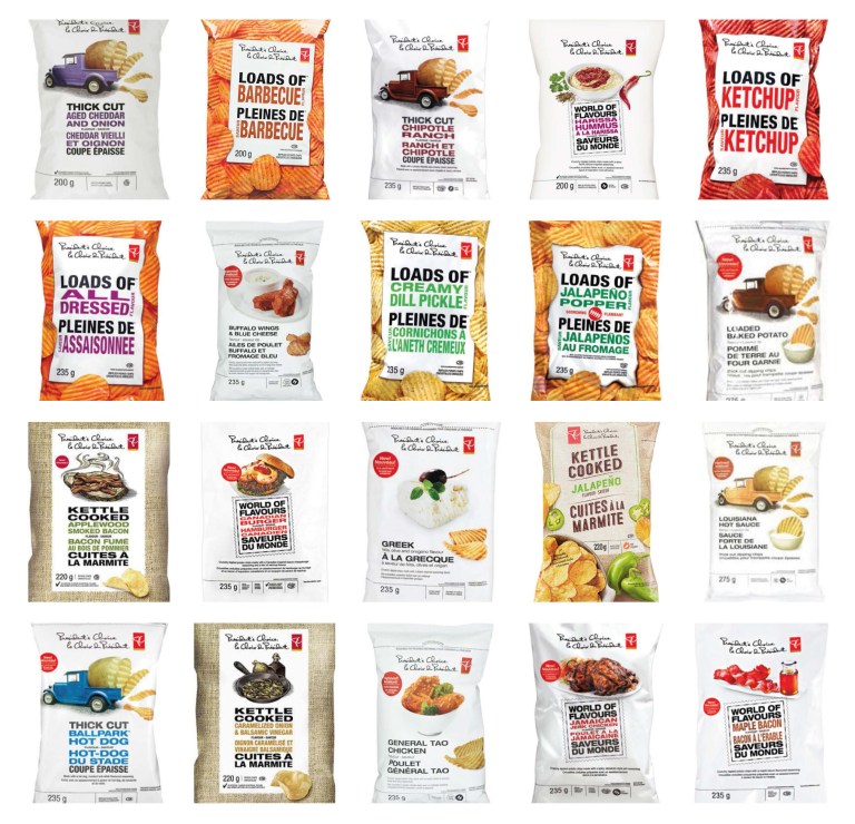 President’s Choice: All the president’s crisps (34 of them) – Museum of ...