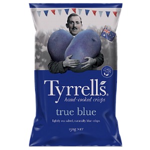 True Blue Lightly Salted Blue Crisps – Museum of Crisps