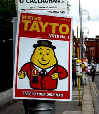 Mr Tayto, election candidate, best-selling author and influencer ...